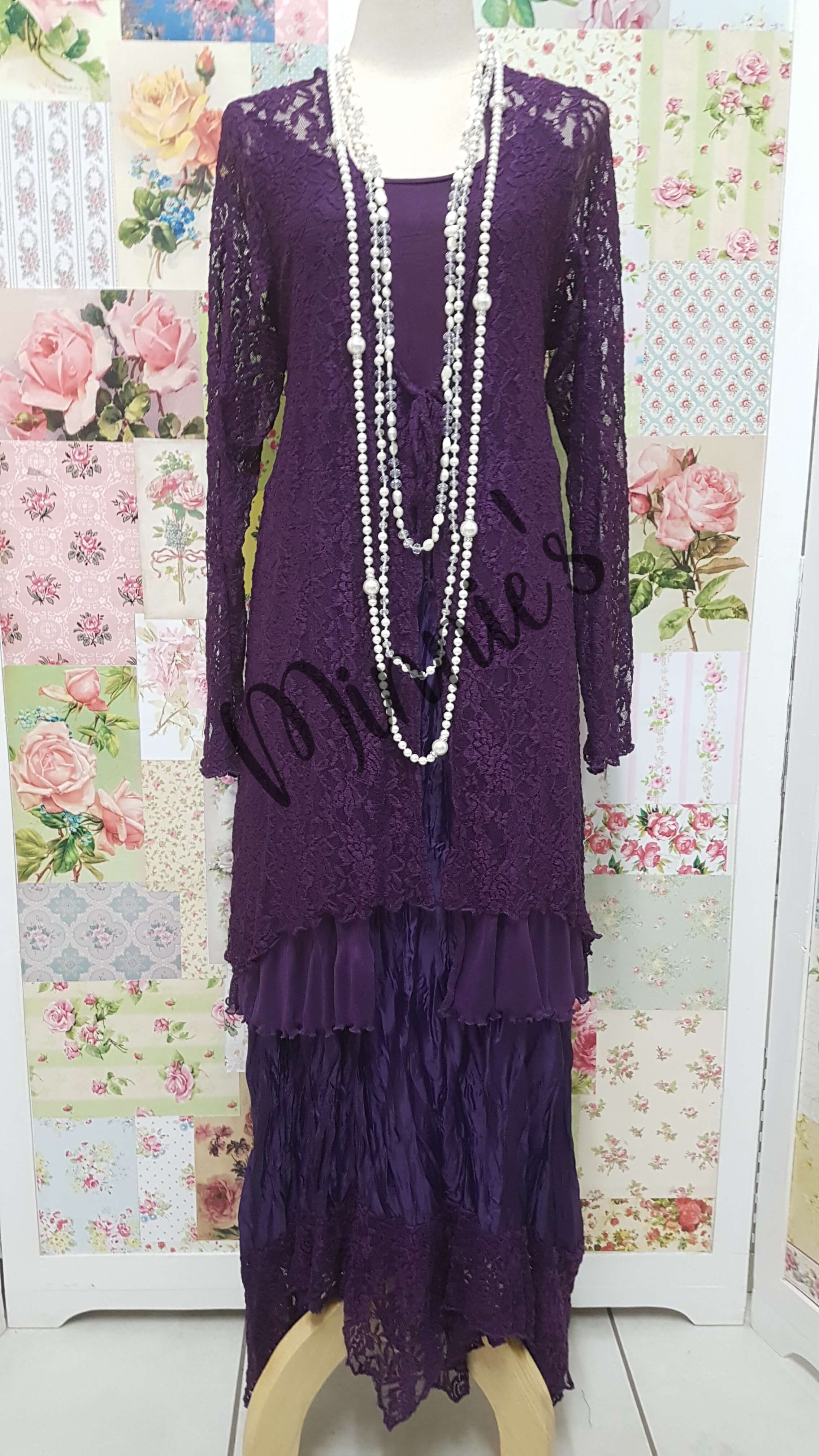 Grape Dress Set GD072 – Minnie's Boutique